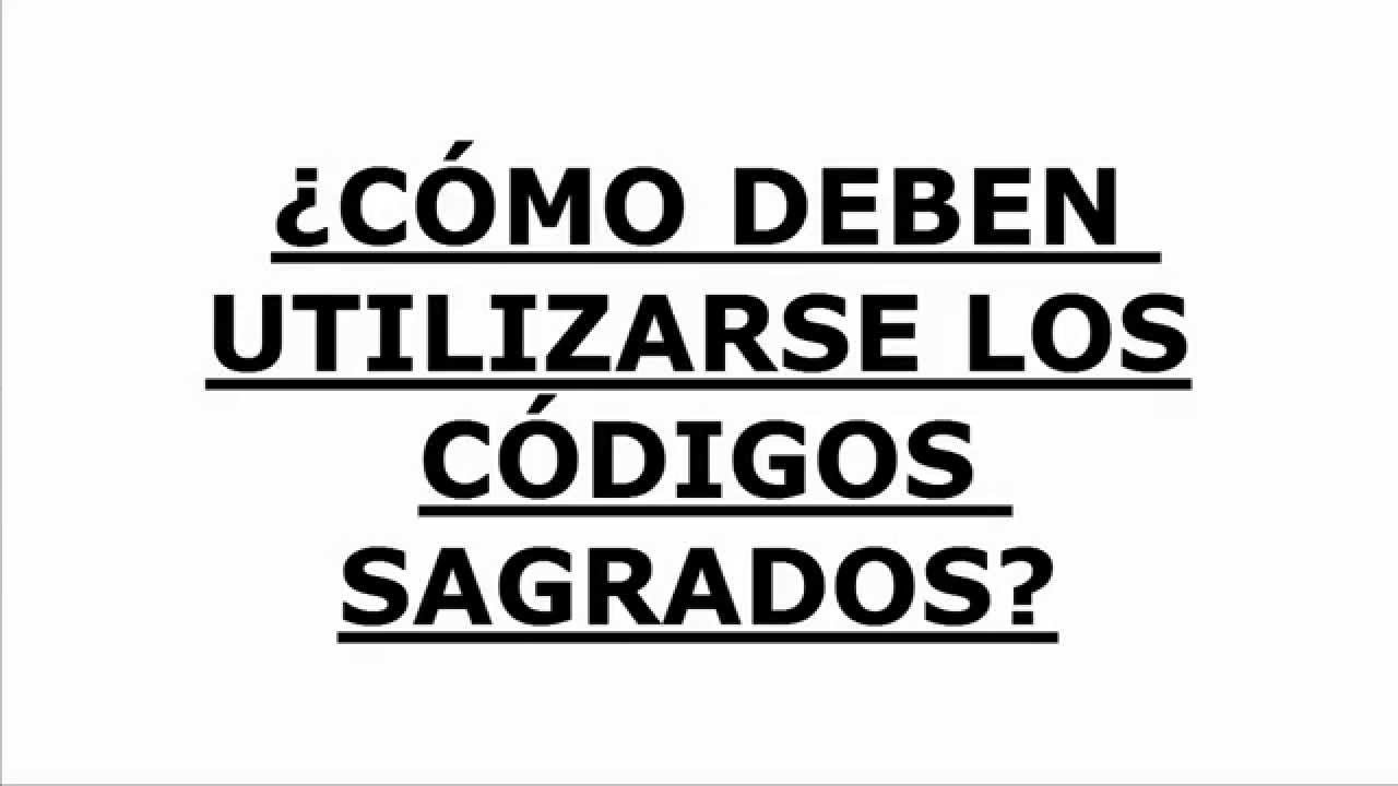 ¿Cómo Deben Utilizarse los Códigos Sagrados Numericos? – Un camino ...